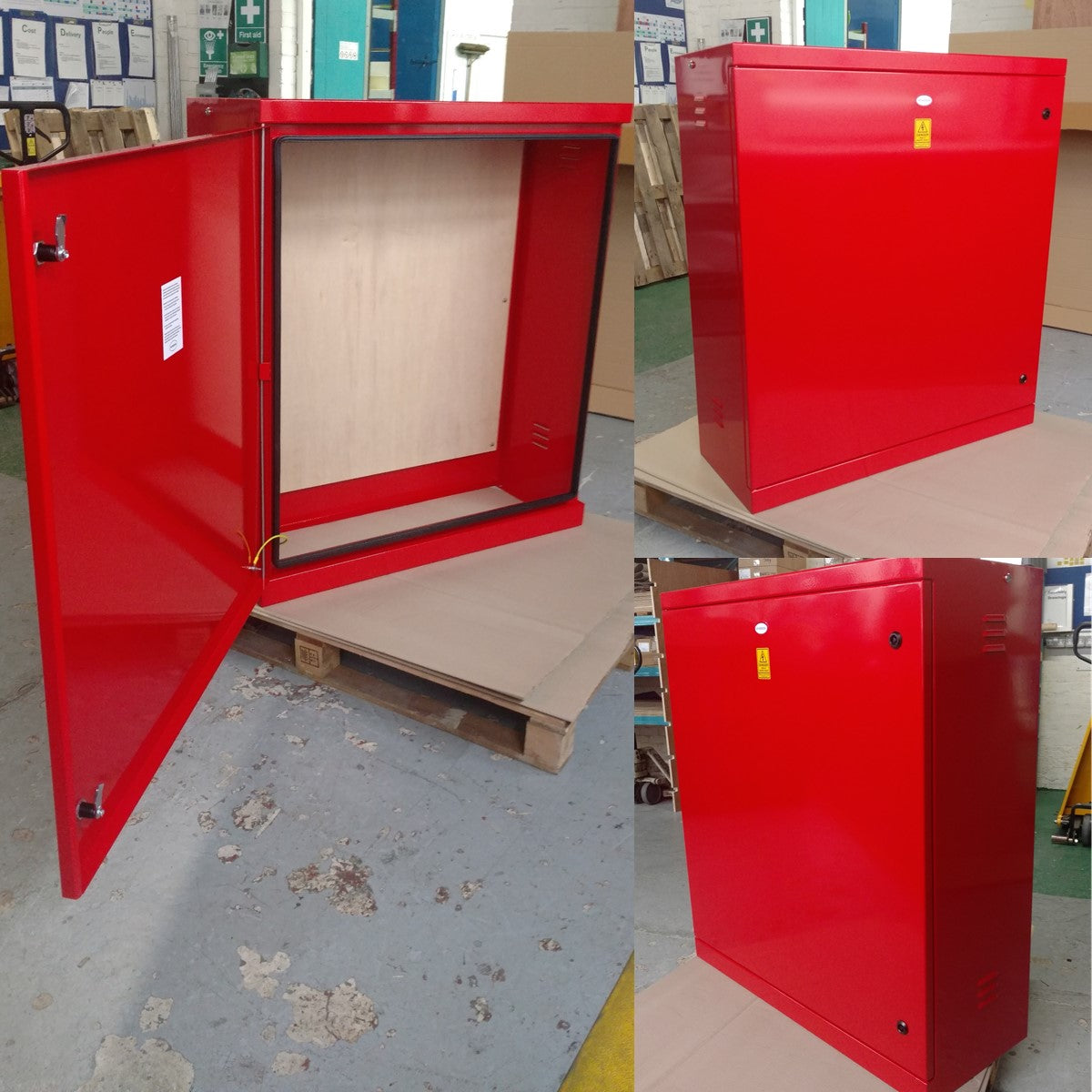 Use a Red Enclosure for a Temporary Supply - Ritherdon