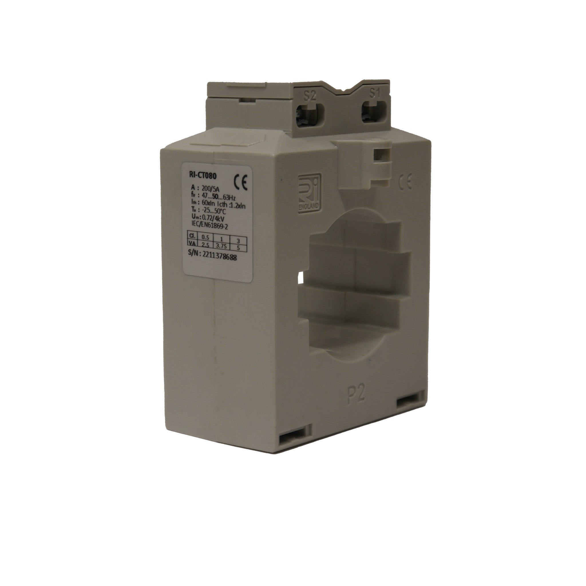 CTs 200 amp metering class Current Transformer - Ritherdon